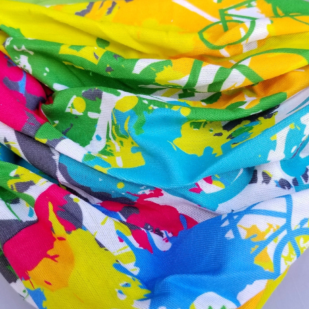 Face Mask-Head Scarves-Headband-Bicycle Splash-Colorful Cycling Bandan ...