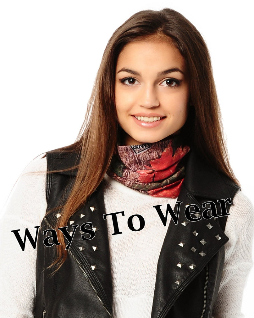 Neck Gaiter-Face Mask-Head Scarves-Headband-Gunner Mask Black Color Sk ...